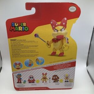 Nintendo | Toys | Super Mario Wendy Koopa 4 Action Figure With Magic ...